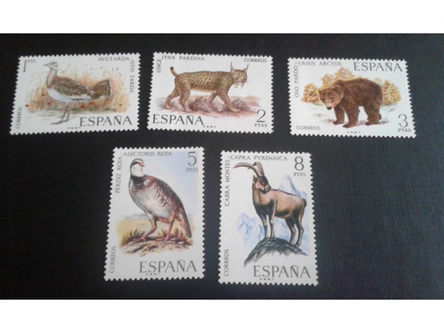 Španija životinje iz 1971.god.