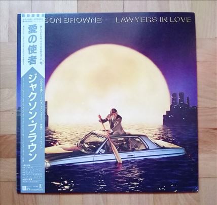 Jackson Browne-Lawyers In Love (Japan Press)