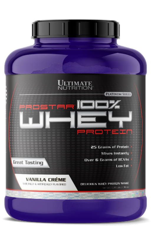Ultimate Nutrition 100% Whey Prostar Vanila 2,39 kg
