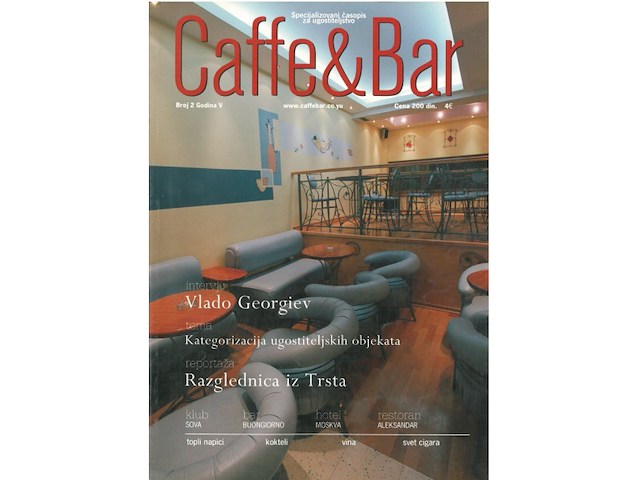 CASOPIS CAFFE&;BAR BROJ 2, CAFFE &; BAR