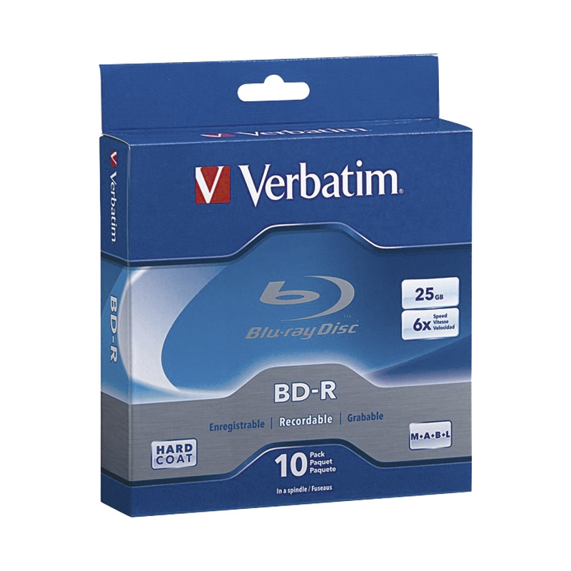 BD-R 25GB/135min 6x JC Verbatim 43753