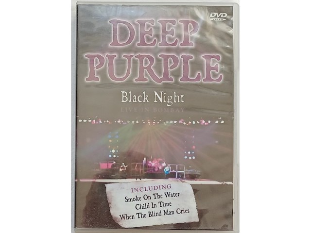 DEEP  PURPLE  -  BLACK  NIGHT