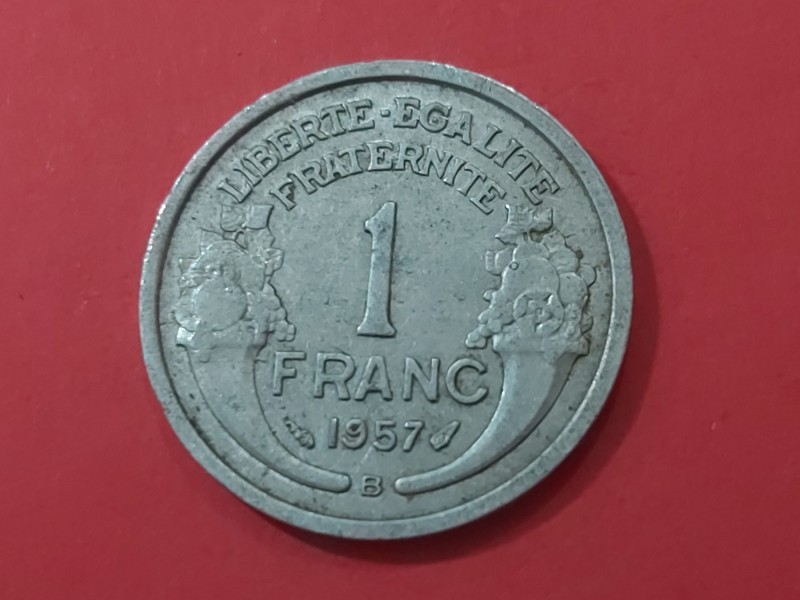 Francuska - 1 franc 1957 god