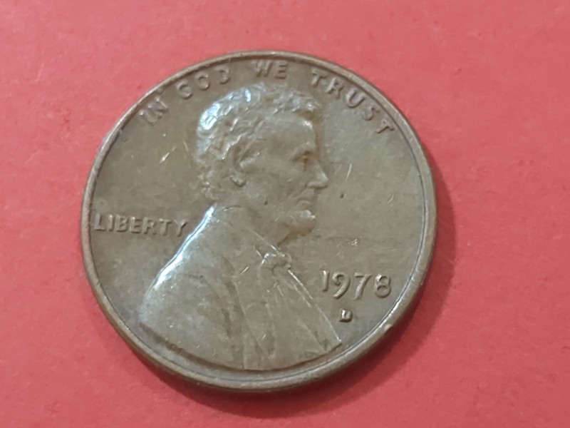 USA - 1 cent 1978 god D