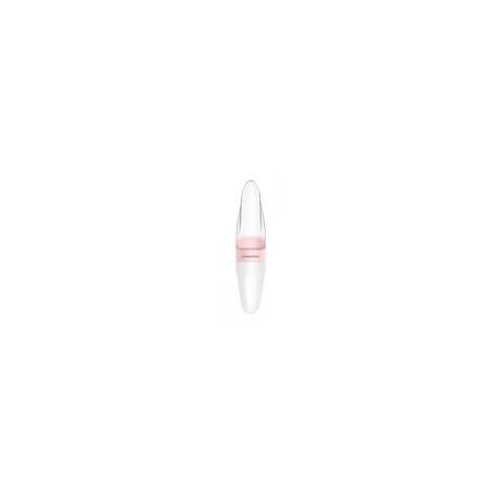 KikkaBoo silikonska flašica sa kašicicom 90ml Cornet Pink