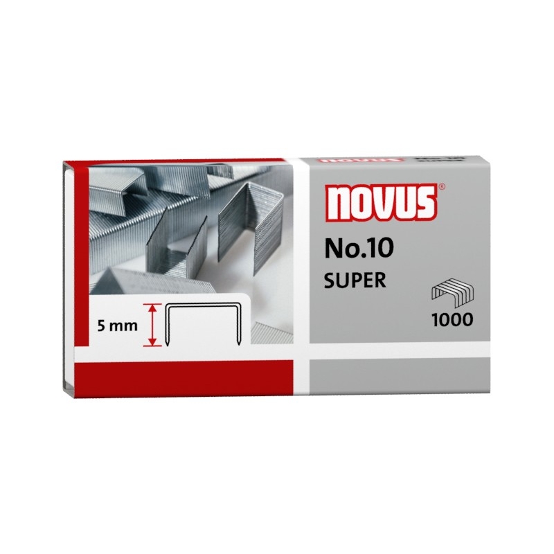 Klamerice Novus No.10, 1/1000, 20 listova Novus