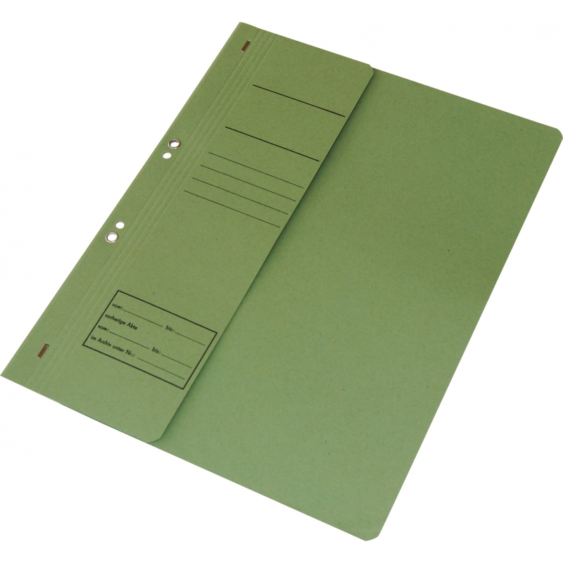 Fascikle za registrator A4, skraćena korica O+CO zelena