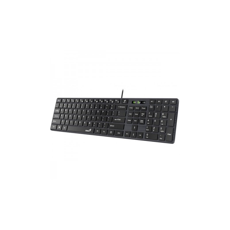 Tastatura Genius SlimStar C126,BLK,USB,US GK-210003