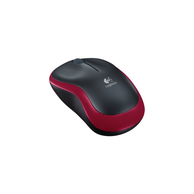 Miš za PC Logitech M185 Wireless Mouse for Notebook Red