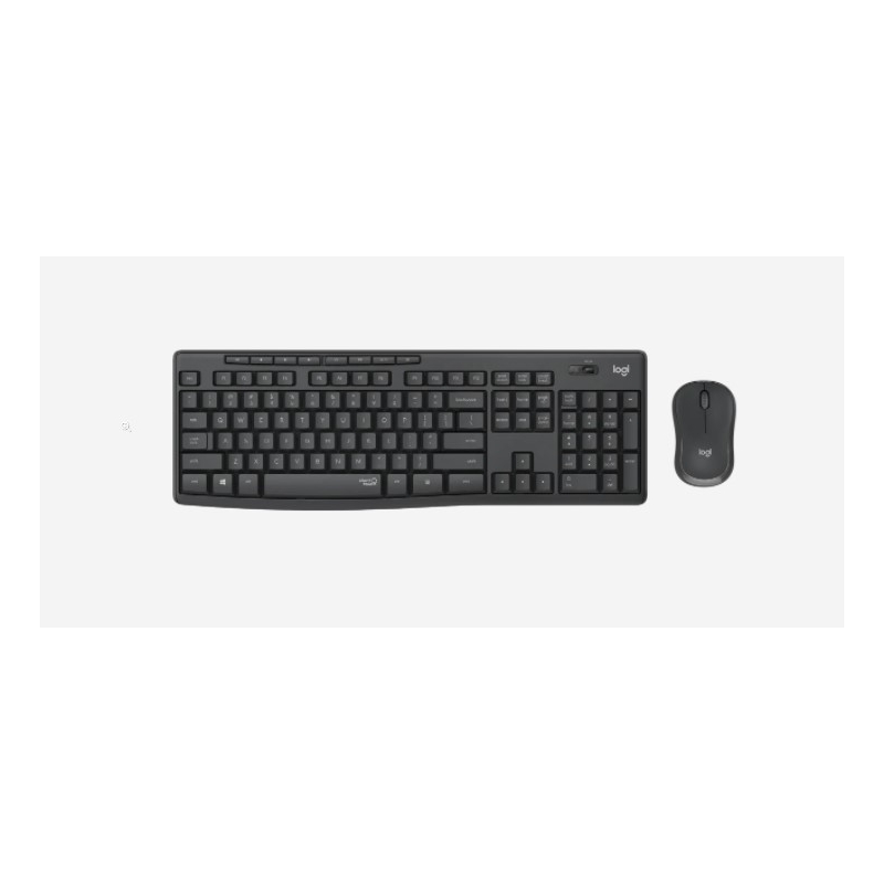 MIŠ ZA PC LOGITECH MK295 SILENT WIRELESS DESKTOP GRAPHITE YU