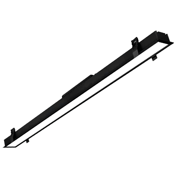 ELMARK LED PROFIL UGRADNI 600mm 24W 3000K CRNI