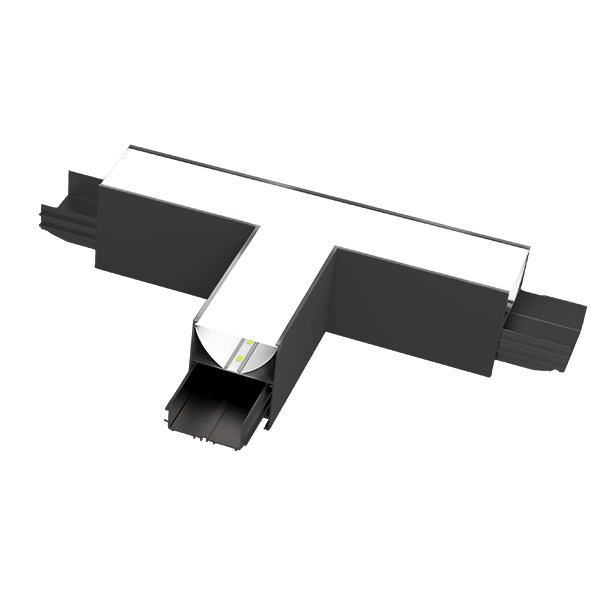 T-CONNECTOR FOR ELMARK PROFILE SURFACE 3000K CRNI