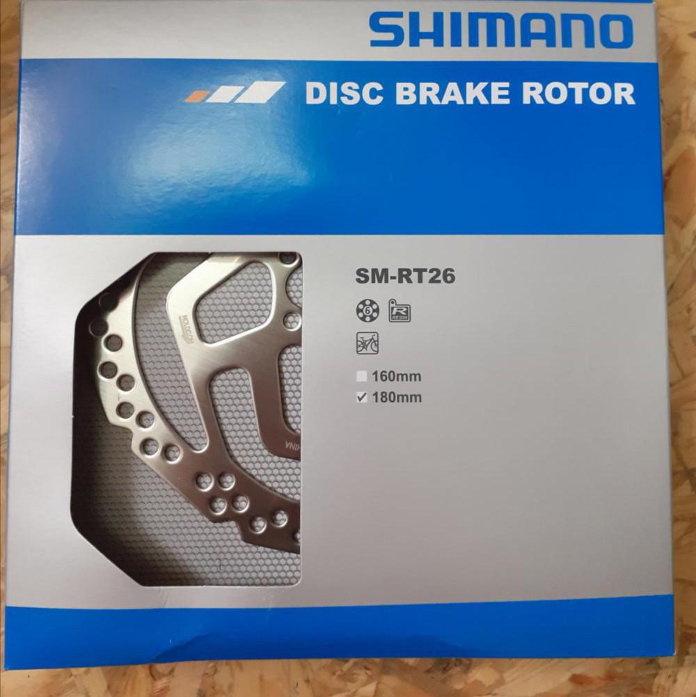 Rotor Shimano SM-RT26 180mm 6-bolt type