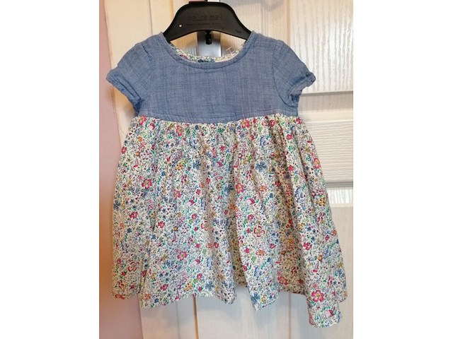 NEXT prelepa cvetna haljina 3-6 M-kao NOVA
