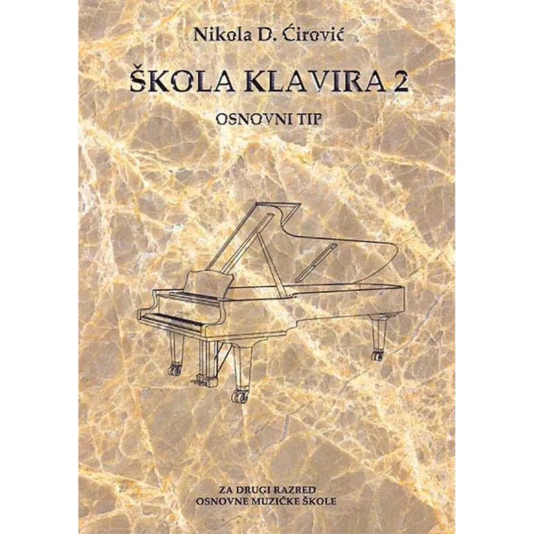 ŠKOLA KLAVIRA 2, OSNOVNI TIP