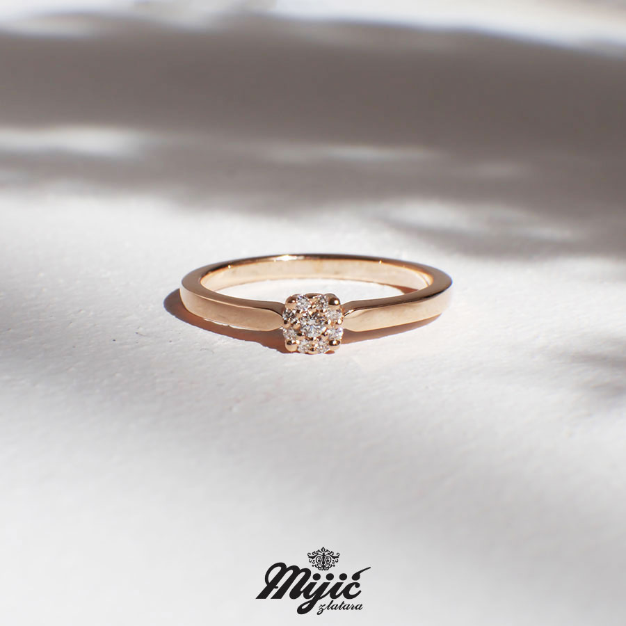 Dijamantski prsten Florine Pink