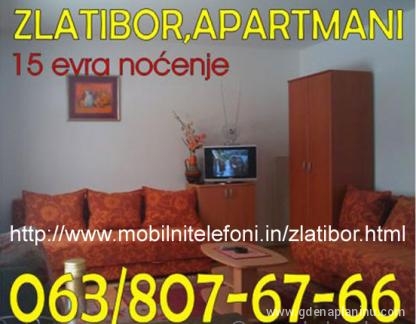 Smeštaj: Apartmani Zlatibor