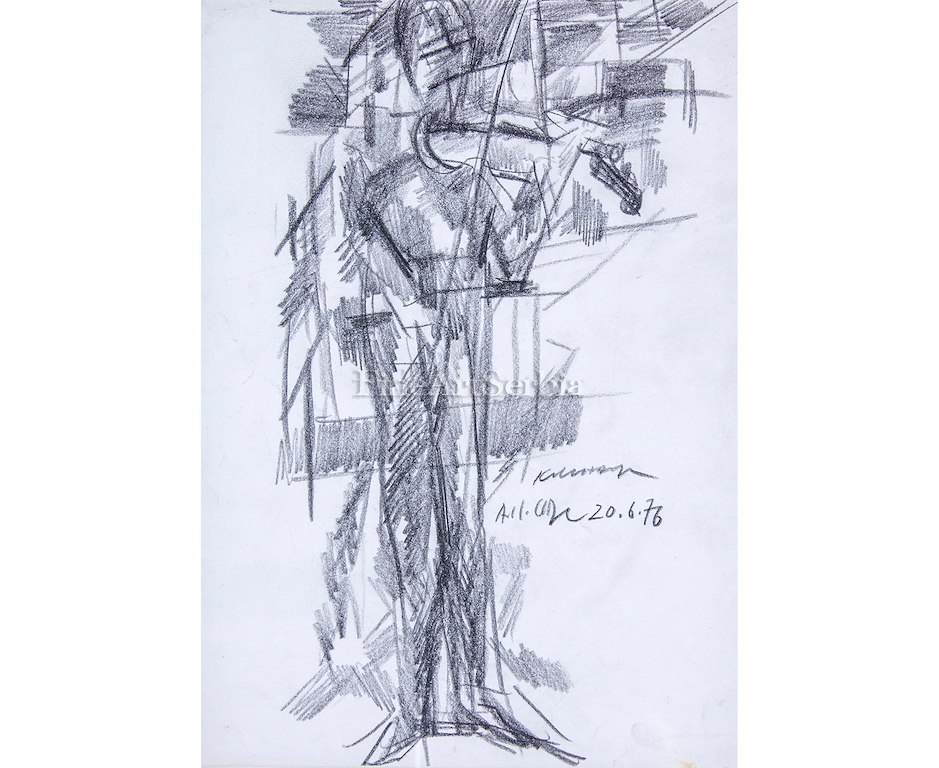 Violinista III - Aleksandar Jeremić Cibe