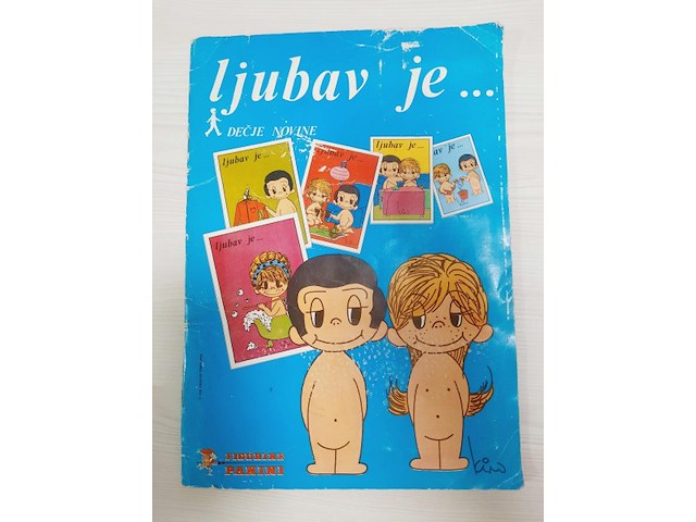 Lubav je...  PANINI ALBUM SA SLIČICAMA