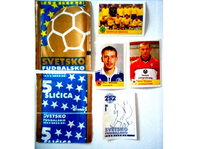 SVETSKO FUDBALSKO TAKMIČENJE(2002.)  Sličice na komad