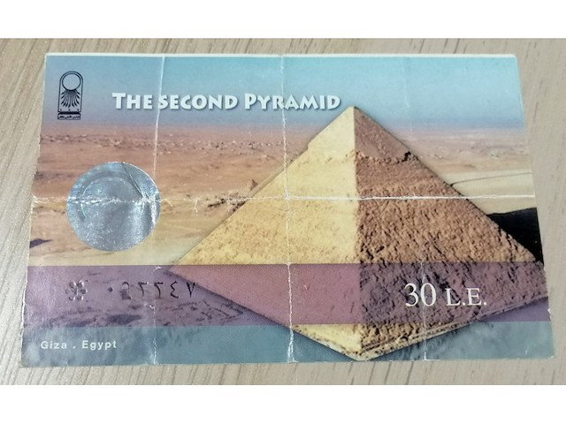 Ulaznica: Poseta piramidama u Egiptu