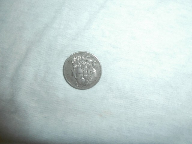 20 drahmi, srebro, 1930, Grčka, raritet