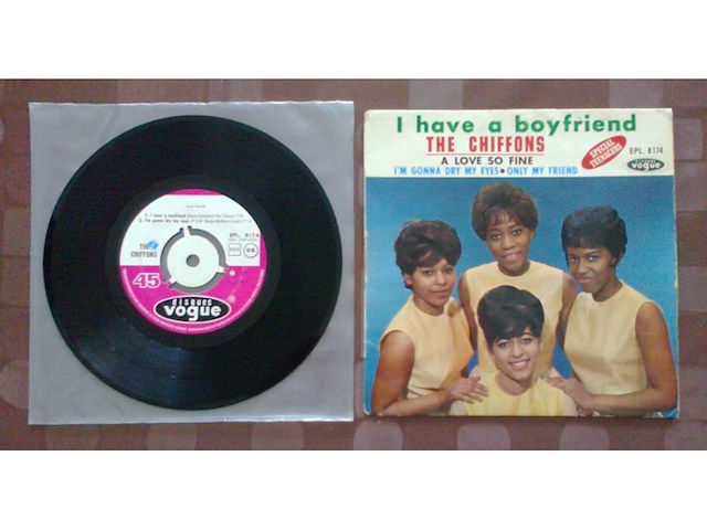 THE CHIFFONS - I Have A Boyfriend (EP) Made in France