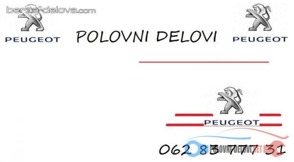 Polovni Delovi Za Peugeot 206 Benz Dizel HDI Kompletan Auto U Delovima