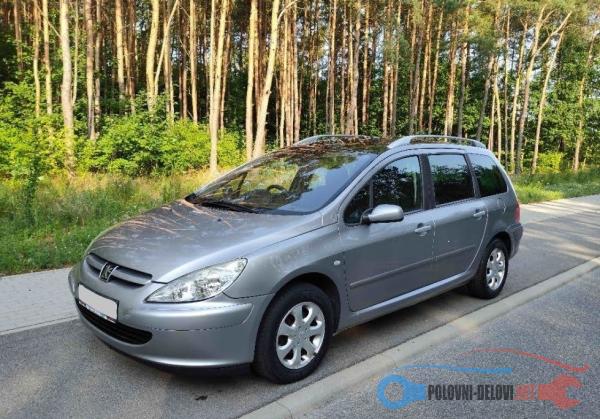 Polovni Delovi Za Peugeot 307 2.0HDI Kompletan Auto U Delovima