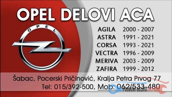 Polovni Delovi Za Opel Zafira Kompletan Auto U Delovima