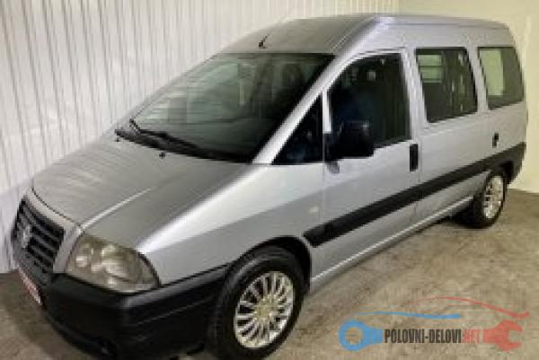 Polovni Delovi Za Fiat Scudo 2.0HDI 2.0JTD 1.9D 1.9TD Kompletan Auto U Delovima