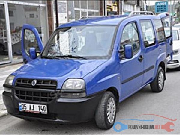 Polovni Delovi Za Fiat Doblo 1.9 JTD 1.9D Kompletan Auto U Delovima