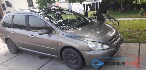 Polovni Delovi Za Peugeot 307 2.0 Hdi 0604396336 Kompletan Auto U Delovima