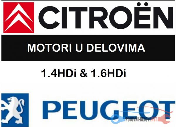 Polovni Delovi Za Citroen C4 Hdi Motor I Delovi Motora