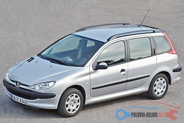 Polovni Delovi Za Peugeot 206 1.4 Hdi Kompletan Auto U Delovima