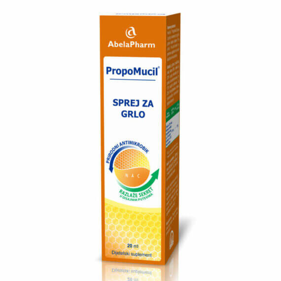 PROPOMUCIL SPREJ ZA GRLO 20ML