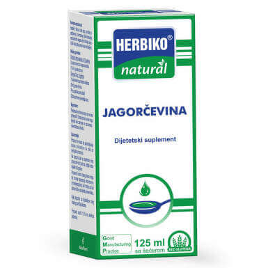 HERBIKO NATURAL SIRUP JAGORČEVINA 125ML