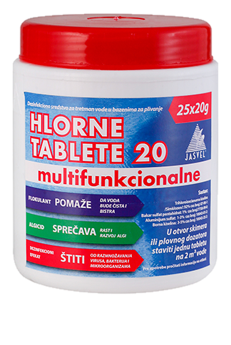 HLORNE TBL MULTIFUNKC.20X(25X20G) 0,5KG