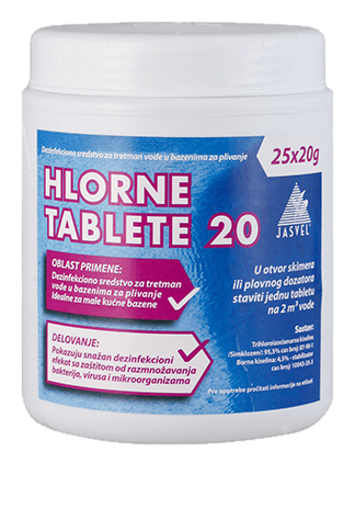 HLORNE TBL 20(25X20G) 0,5KG