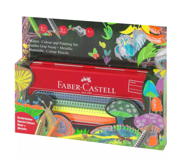 FABER CASTELL Colouring set Metal Box 110940