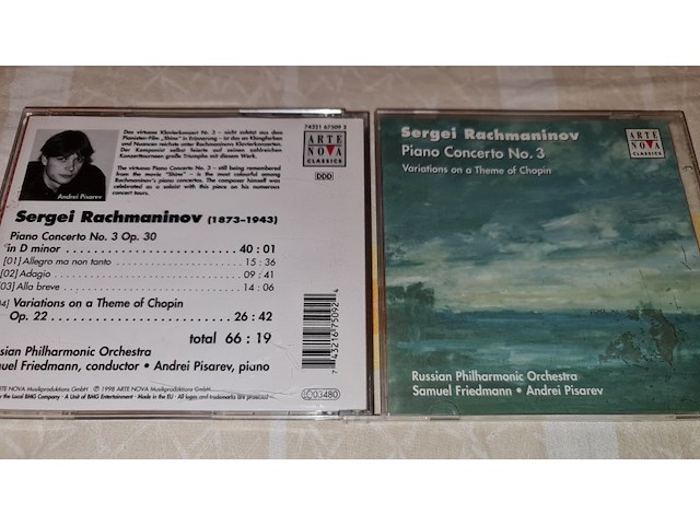 Rachmaninov - Piano concerto No. 3 ... , ORIGINAL