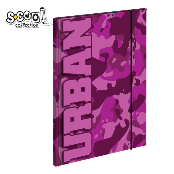 Scool Teenage Urban Purple military fascikla SC1741