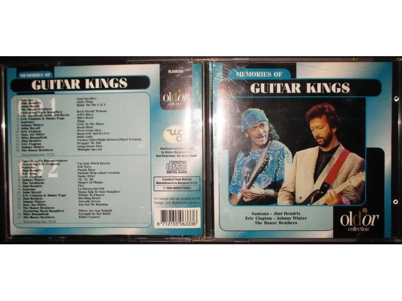 Various-Memories Of Guitar Kings 2 CD Original (2000)