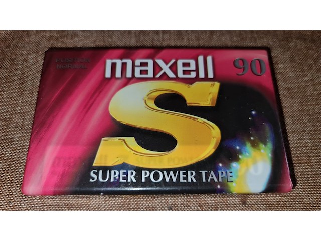 Maxell S 90 , U CELOFANU