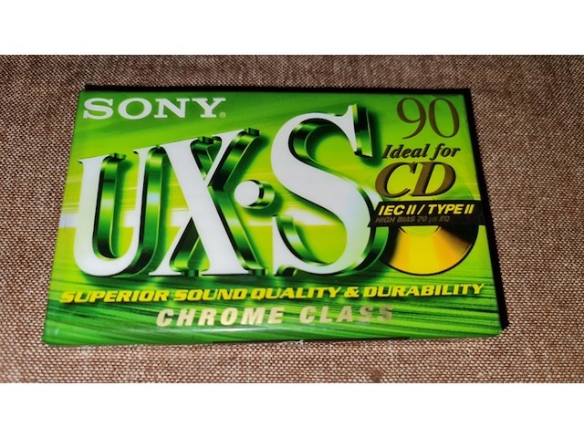 Sony UX•S 90 (CrO2) , U CELOFANU