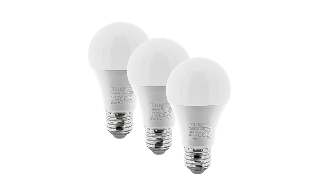 Sijalica LED E27 10W toplo svetlo set 3kom