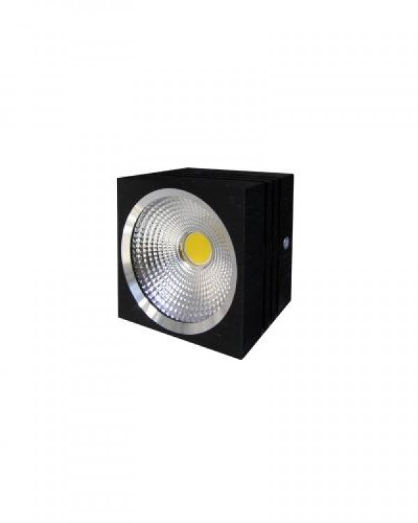 BB- SVETILJKA, LED, NADGRADNA, UNUTRA, GL542128, 8W-6500K, COB, CRNA, 34.5578