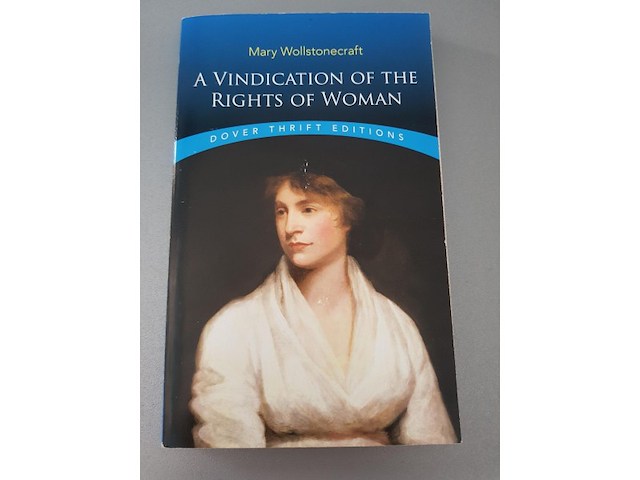 A Vindication of the rights of women- Mary Wollstonecra