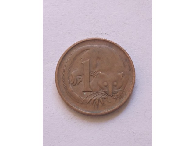 1 Cent 1971.g - Australija - Životinja -