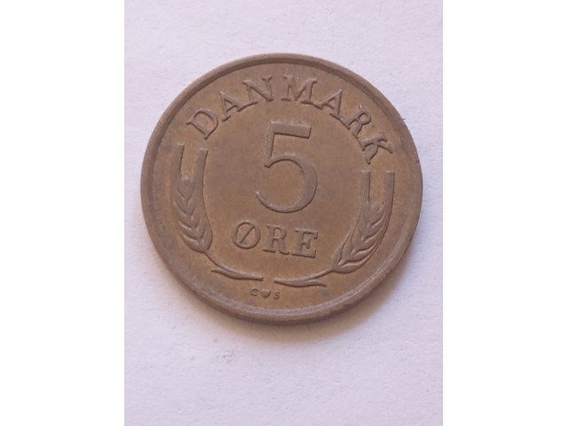 5 Ore 1965.g - Danska - LEPA Patina -
